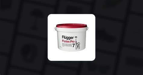 Flügger Flutex Pro 7 Vægmaling White 91l • Pris