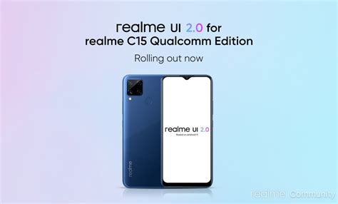 Realme C15 Qualcomm Edition Gets Android 11 Based Realme UI 2 0 Stable