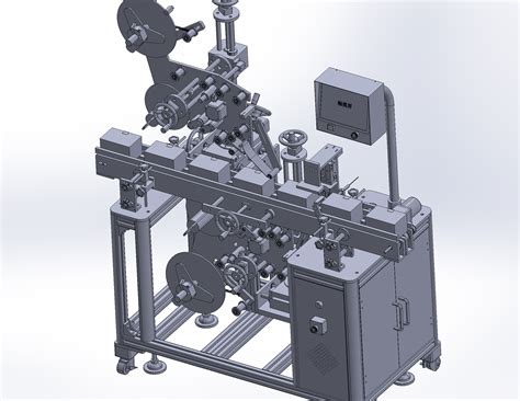 3d File Industrial 3d Model Box Labeling Machine 📦 ・3d Print Object To Download・cults
