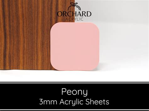 Peony Pink Acrylic Sheets 3mm Acrylic Sheet Pmma Cast Acrylic