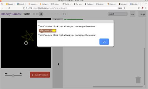 turtle level 3 message says there s a new block twice · issue