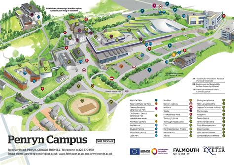 Exeter University Campus Map Verjaardag Vrouw