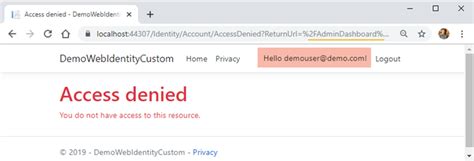 Role Based Authorization In ASP NET Core Tutexchange
