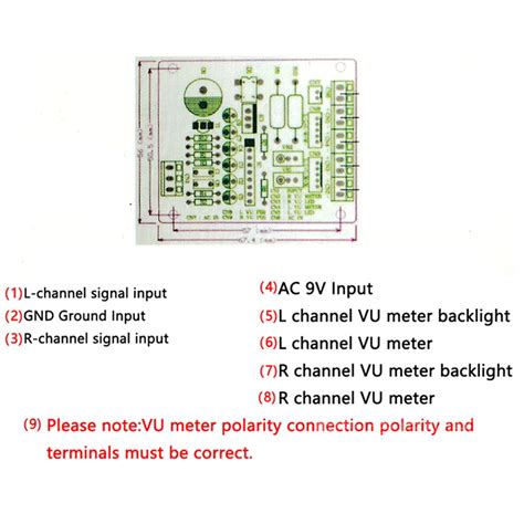 Dc 9 12v Vu Level Audio Meter Driver Board Db Level Meter Amplifier Ic