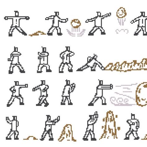 Airbending Scroll Cross Stitch Pattern Digital Download Etsy