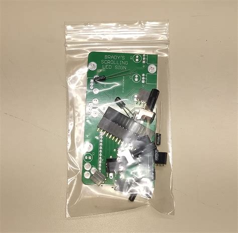 Scrolling Led Sign Kit V1 0 Dale Wheat Com