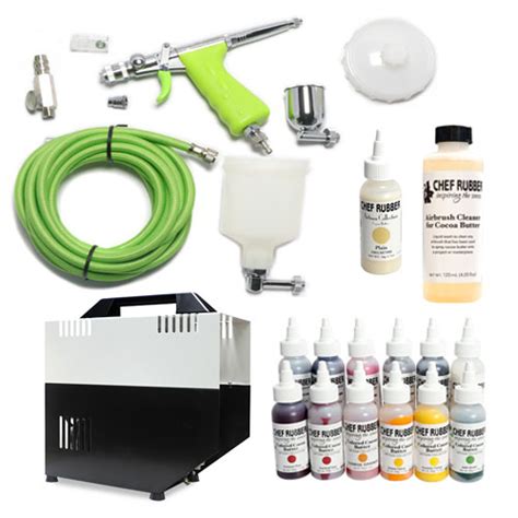 Ultimate Cocoa Butter Spraying Kit From Chef Rubber