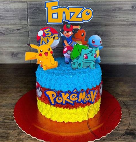 Bolo Pokémon Como Fazer E 90 Ideias Incríveis Com A Temática Bolo De