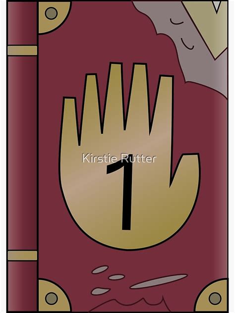 Gravity Falls Journal 1 Art Print By Kirstierutter Redbubble