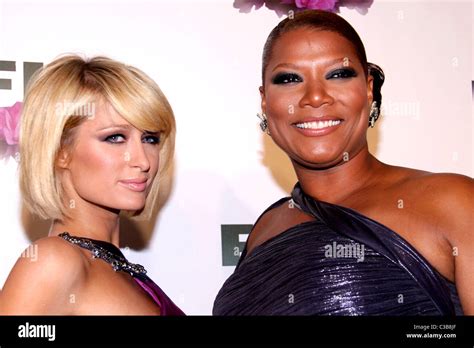 Paris Hilton And Queen Latifah The 37th Annual Fifi Awards Ceremony