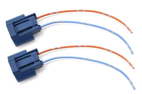 Oem 9005 Hb3 H10 9145 Female Adapters Wiring Harness Sockets W 4 Wir