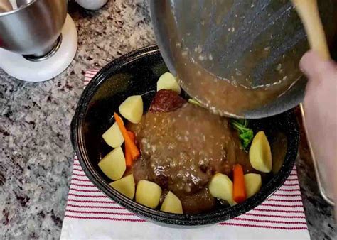 Slow Cooked Pot Roast And Gravy Recipe