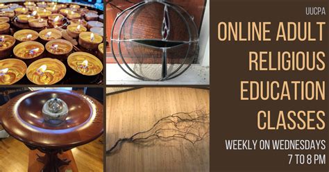 Online Adult Religious Ed Class Various Topics Unitarian