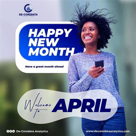 Happynewmonth April Welcometoapril Dataanalytics Bigdata Bigdatanaija De Coredata Analytics