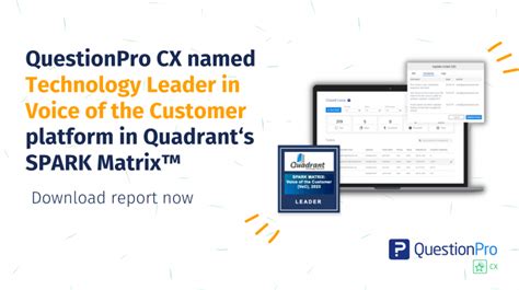 Questionpro Cx Leading Voc Technology Provider In 2023