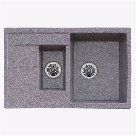 Гранитная Мойка для Кухни Platinum 7850W KESSAN Глянец Микс — Купить ...