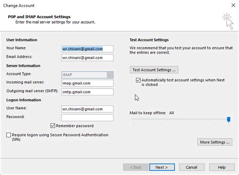 How To Configure An Outlook Account