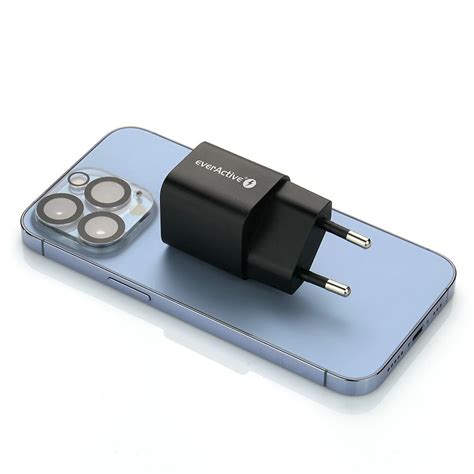 Ładowarka sieciowa everActive GaN SC QB z gniazdem USB QC oraz USB C PD PPS W sklep