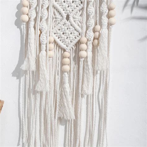 Lotus Flower Macrame Wall Hanging Wickedafstore