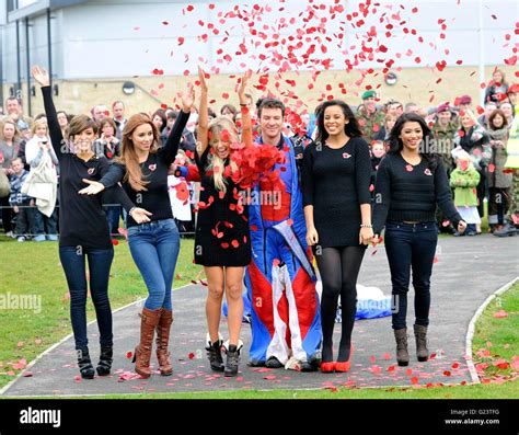 The Saturdays Launch The Royal British Legions 2010 Poppy Appeal At