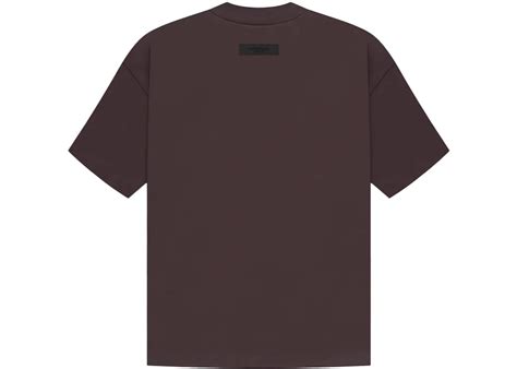 Fear Of God Essentials Ss Tee Plum Mens Ss23 Us