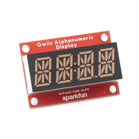 Visor Alfanumérico Sparkfun Qwiic Roxo Opencircuit