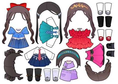 Sub💎ive 원영 코디북 만들기💎🧸무료 도안공유🧸종이구관 그리는법쉬운 만들기페이퍼 크래프트미니어쳐종이인형