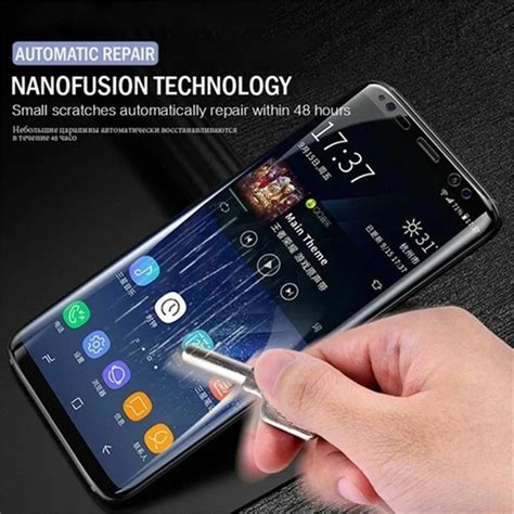 9D Защита экрана для samsung Galaxy A9 pro гидрогель для samsung A6 A7 ...