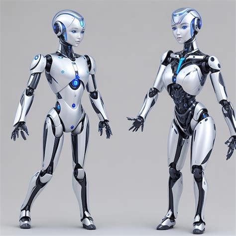 premium photo robot neural network showcasing innovative technology