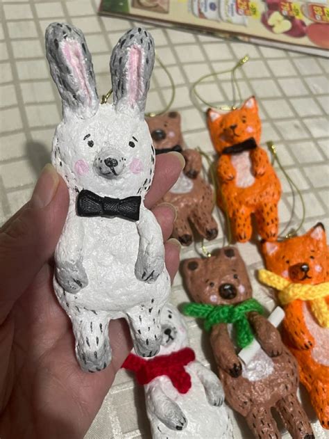 Новогодние игрушки из папье-Маше | Игрушки, Папы, Папье маше