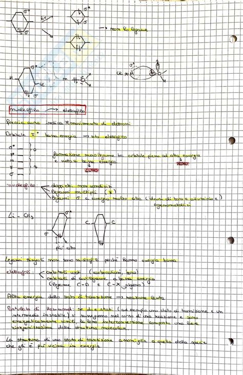 Chimica Organica 2 Schemi Reazioni Meccanismi Ed Esercizi