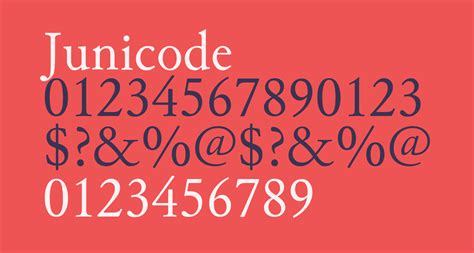 Junicode Free Font What Font Is