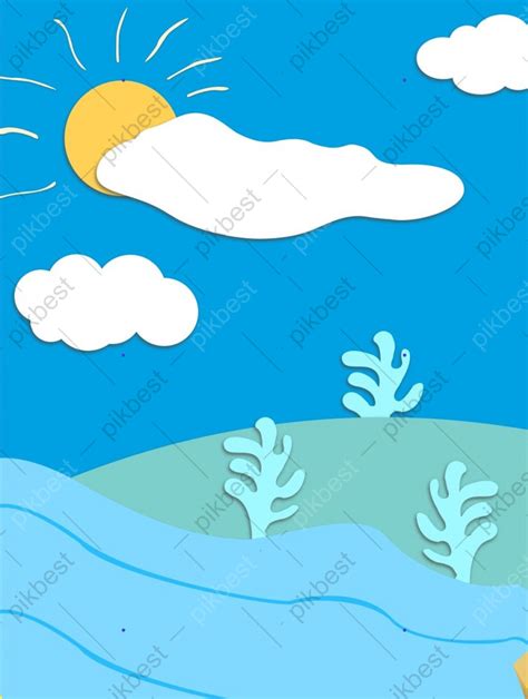 Flat Paper Cut Style Background Backgrounds Psd Free Download Pikbest