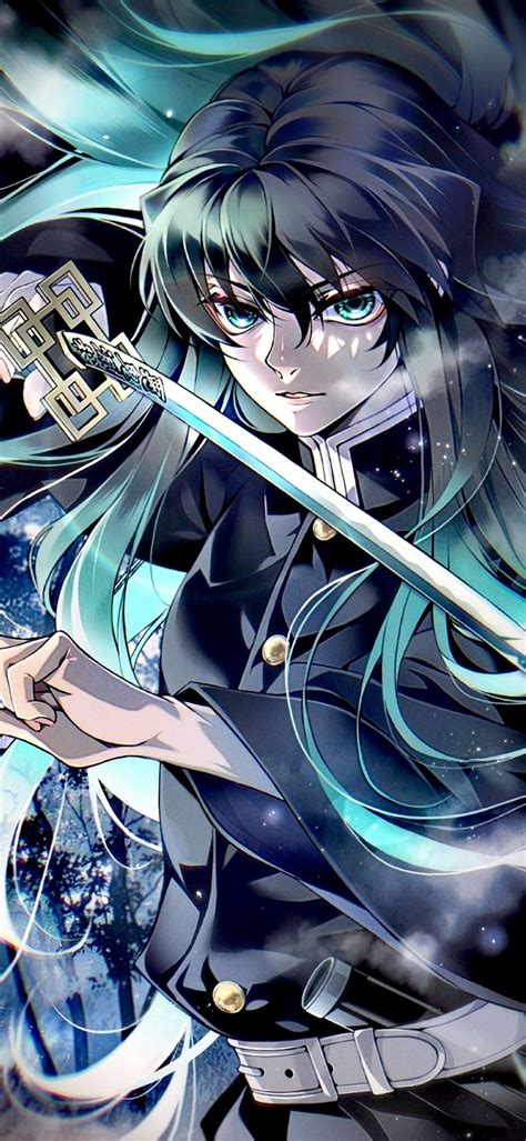 Muichiro Tokito Anime Demon Anime Butterfly Anime Background