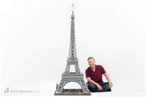Eiffel Tower • Sean Kenneys Art With Lego Bricks