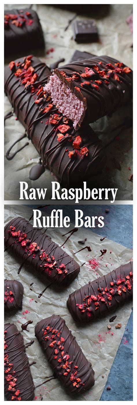 Raw Raspberry Ruffle Bars Recipe Raw Desserts Dessert Recipes Raw
