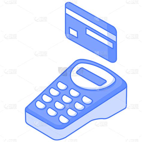 手绘 电子产品贴纸 卡通 Pos机