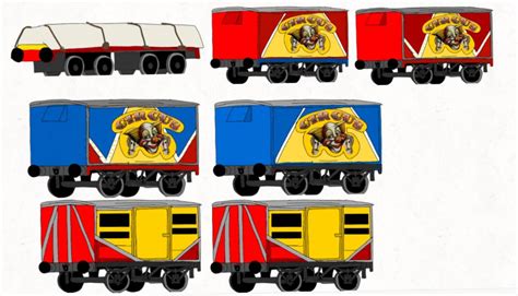 Thomas And Friends Season 8 Circus Trucks By Endlesspossum On Deviantart