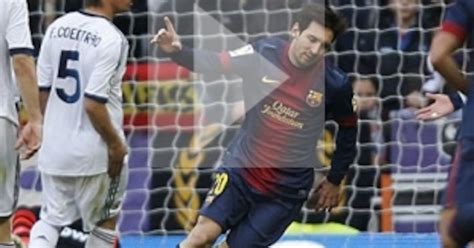 Los 18 Tantos De Messi Ante Real Madrid Cifra Que Le Permitió Alcanzar