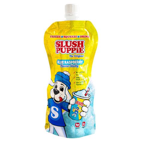 Slush Puppie The Original Blue Raspberry Flavour Slushy 250ml Iceland