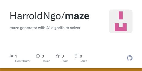 GitHub HarroldNgo Maze Maze Generator With A Algorithim Solver
