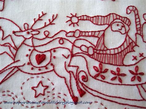 Happiness Is Cross Stitching Free Christmas Stitchery Patterns An
