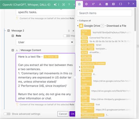 how to get the text content of a txt file to a chat gpt assistant how