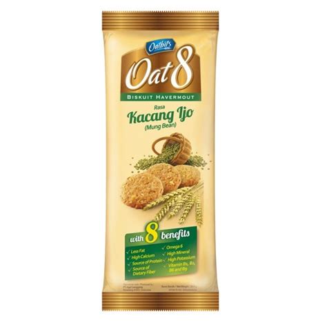 Jual Oatbits Oat 8 Mung Bean 1 Dus 12 Sachet X 28 5 Gr Bahan