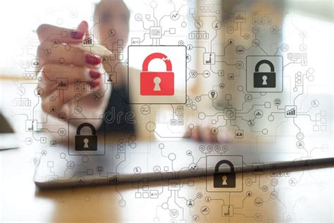 Cyber Attack Detection Internet Security Information And Data Safety Concept Gdpr Privacy