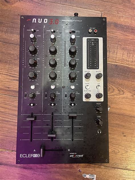 Ecler Nuo 30 Professional Dj Mixer Reverb
