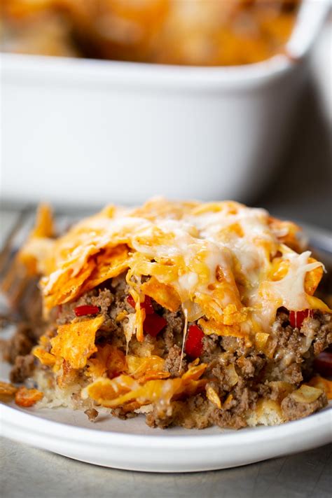 Chili Frito Pie Casserole Cleverly Simple