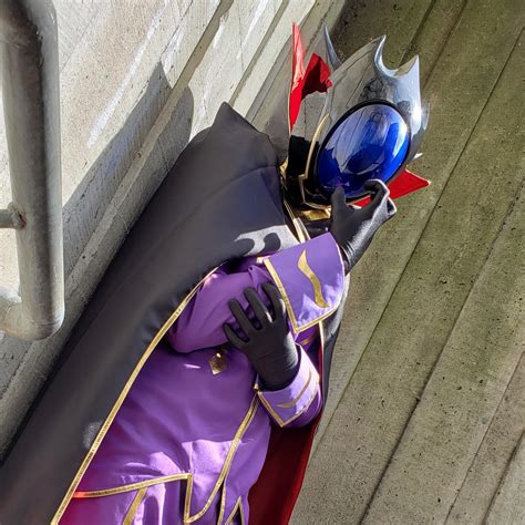 Self Lelouch Vi Britannia Zero From Code Geass Cosplay