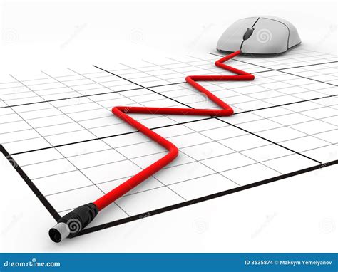 Mouse On Schedule D Stock Illustration Illustration Of Departure