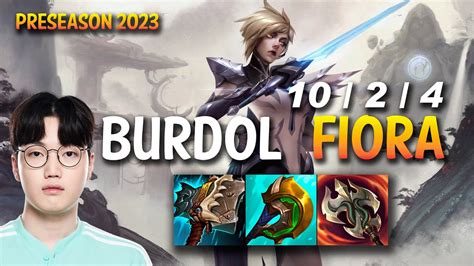 Burdol Fiora Vs Yone Top Kr Ranked Youtube
